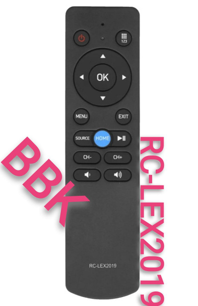 Пульт ДУ HUAYU BBK /ббк би кей rc-lex2019 - купить по выгодной цене в интернет-магазине OZON ...