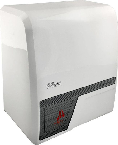 GFmark - Сушилка для рук, корпус пластик АБС цвет белый, квадратная 1500W - купить с доставкой ...