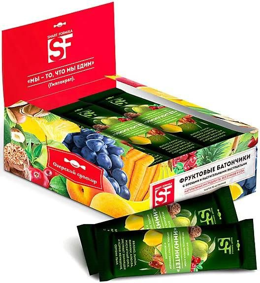 Smart Formula, батончик фруктовый Иммунитет, 40 г (упаковка 18 шт ...
