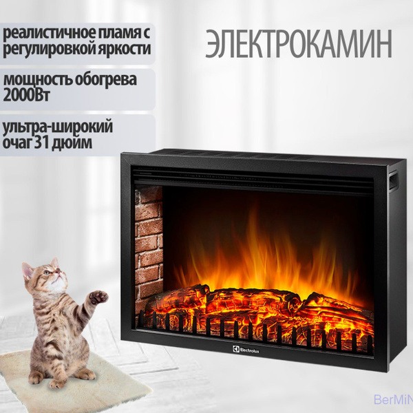 Электрокамин Electrolux EFP/P-3020LS купить по выгодной цене в интернет ...
