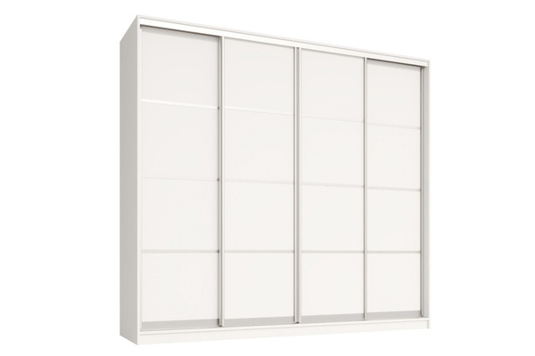 Шкаф купе Финн 4 наполнение б п п белый б п п 200x45x240 см купить по выгодной цене в