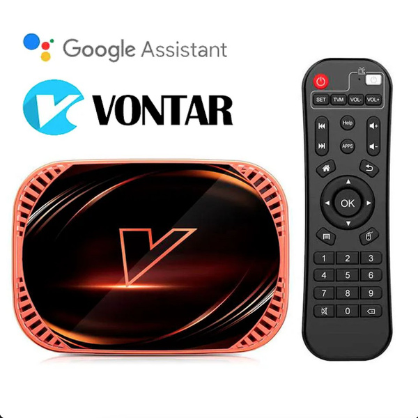 Медиаплеер Vontar X4, USB, 3.5 мм, HDMI, RJ-45 Ethernet, Android купить ...