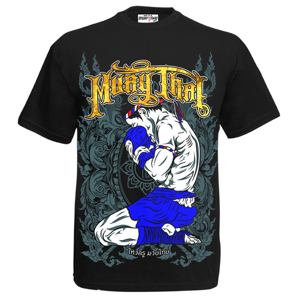 Футболка BORN TO BE MUAY THAI, размер 46, цвет черный, Хлопок - купить ...