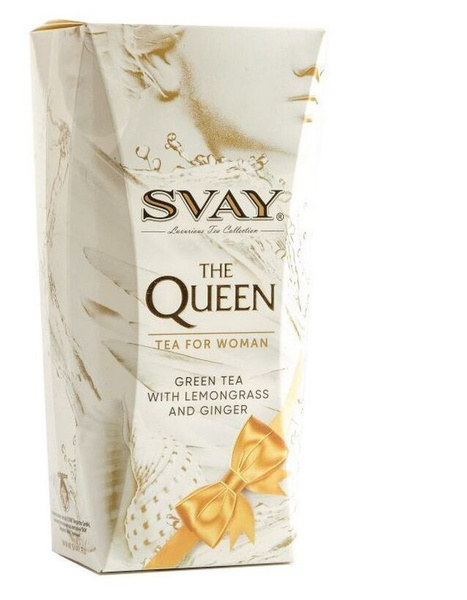 Зеленый чай Svay THE QUEEN, 24 пирамидки - купить с доставкой по ...
