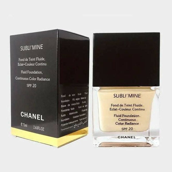 CHANEL / Тональный крем SUBLIMINE fond de Teint Fluide SPF 20+, тон 104 ...