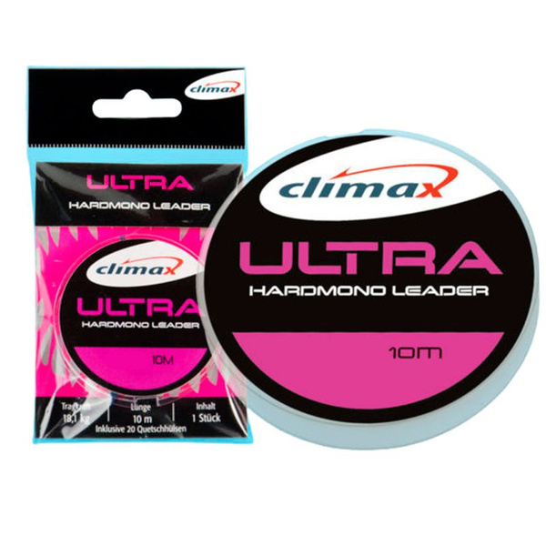 Поводковый материал Climax Ultra Hard Mono щучий 20lb 10m 9.1kg 0.50mm ...