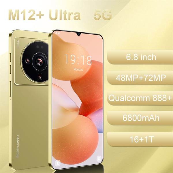 Смартфон M12+ Ultra - купить по выгодной цене в интернет-магазине OZON ...