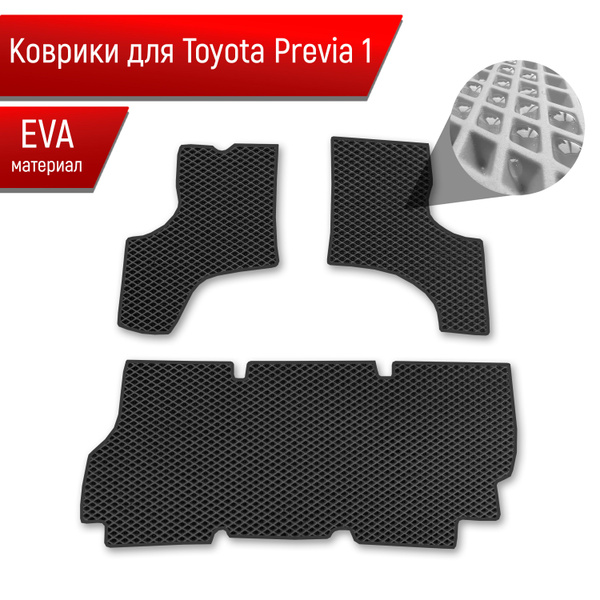 Коврики в салон автомобиля Richmark EVA PRIVEA, цвет черный - купить по выгодной цене в интернет ...