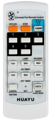Пульт ДУ HUAYU RM-F989 - купить по выгодной цене в интернет-магазине OZON (874526773)