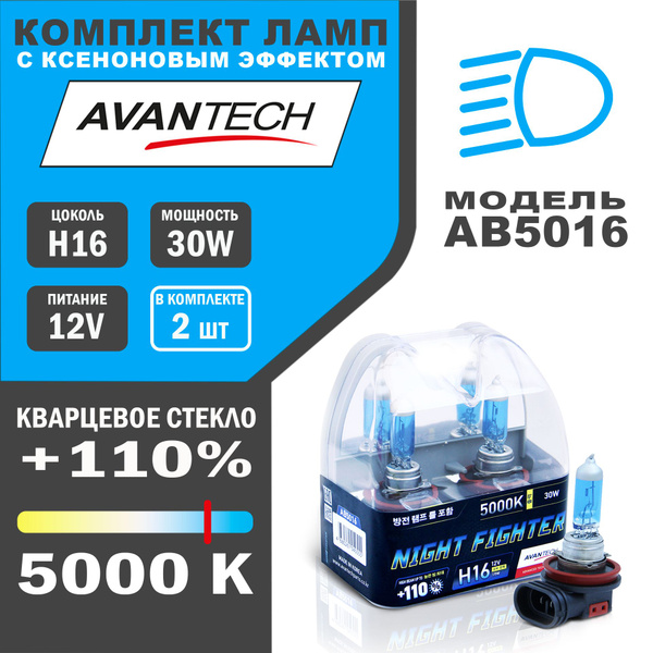 Лампа автомобильная Avantech 12 В, 2 шт. купить c доставкой на OZON по низкой цене (481704169)