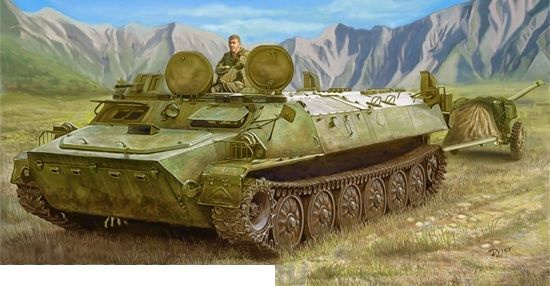 Сборная модель Trumpeter 05578 Советский многоцелевой транспортер МТ-ЛБ ...