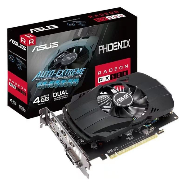 Видеокарта ASUS Radeon RX 550, 4 ГБ - купить по низким ценам в интернет ...