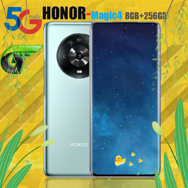 Характеристики Honor Смартфон 5G Смартфон/Honor&Magic-4/8ГБ +256ГБ 120Hz Snapdragon 8 Gen1,6.81 ...