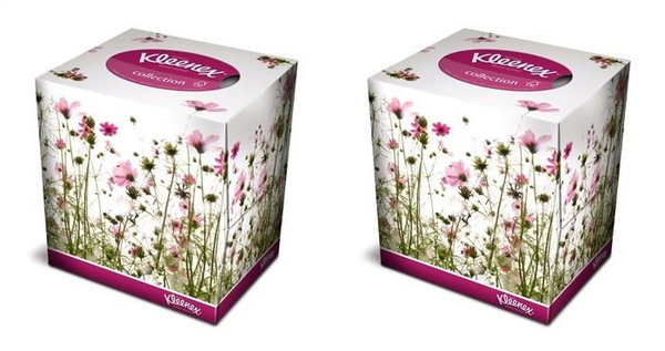 Kleenex Салфетки в коробках Collection, 100 шт/уп, 2 уп/ - купить с ...