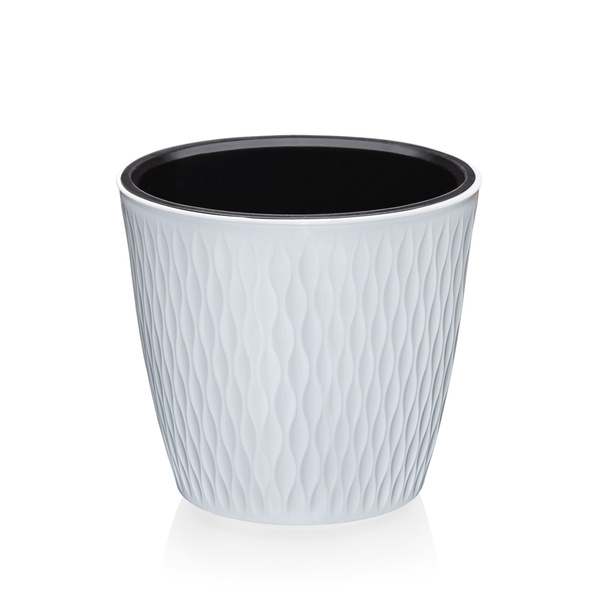 Кашпо Elfplast, белый, 2,3 л - купить с доставкой по выгодным ценам в интернет-магазине OZON ...