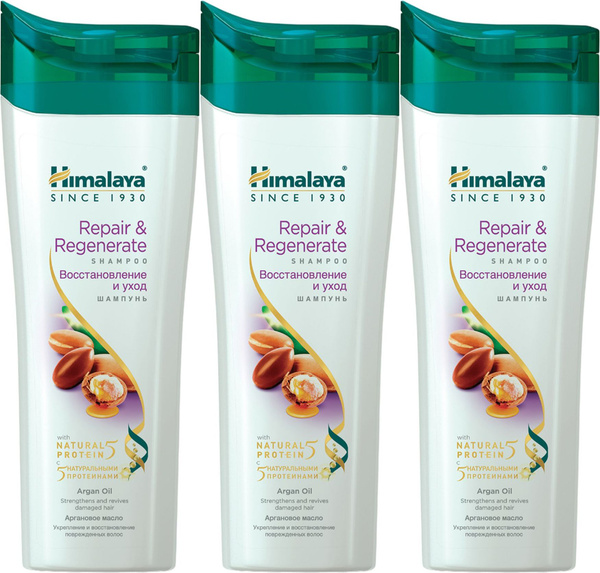 Шампунь Himalaya Herbals Восстановление и уход с протеинами, комплект ...