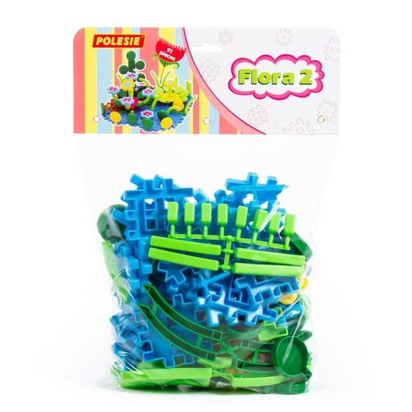 Конструктор Флора 2, 91 элемент - купить с доставкой по выгодным ценам в интернет-магазине OZON ...