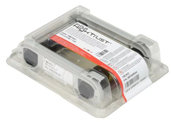 Evolis R5F002EAA, полноцветная лента YMCKO, 200 отпечатков - купить с ...