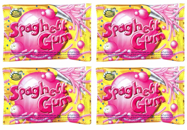 Жевательная резинка Lutti SpaghettI Gum Tutti-Frutti Спагетти тутти ...