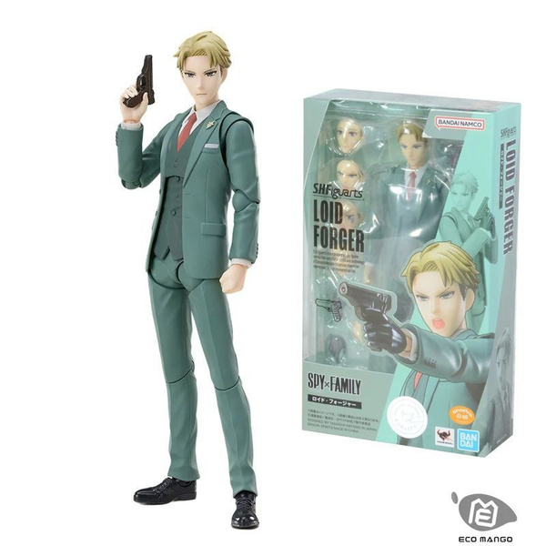 Экшн фигурка Bandai SHF SPY x FAMILY Лойд Форджер, 8 см шпионская семья ...