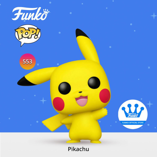 Фигурка Funko POP! Games Pokemon Pikachu Waving/ Фанко ПОП по мотивам ...