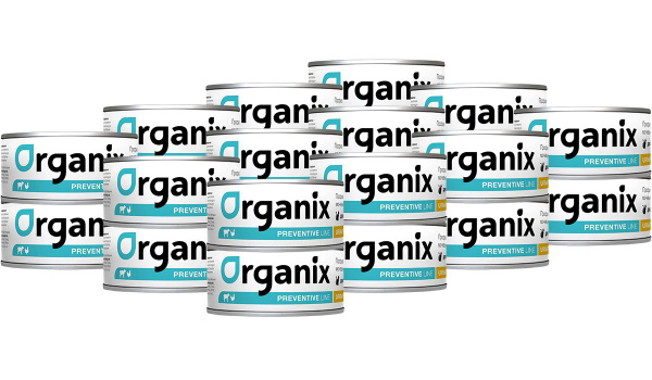 Корм консервированный ORGANIX PREVENTIVE LINE URINARY для взрослых ...