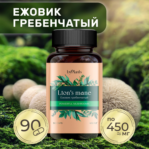 Ежовик Гребенчатый (Ежевик), капсулы 90 шт. - купить с доставкой по ...
