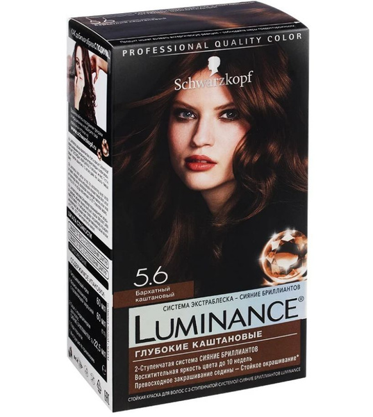 Краска для волос Luminance Глубокие каштановые бархатный каштановый 5.6 ...