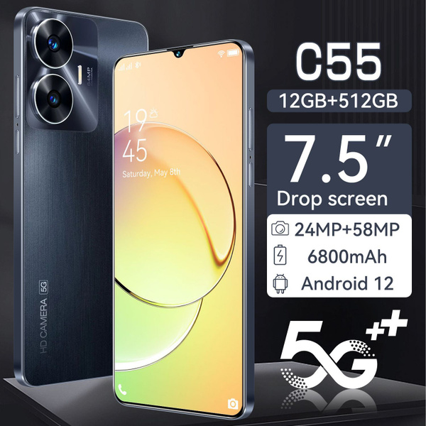 Смартфон C55 - купить по выгодной цене в интернет-магазине OZON (1407503130)