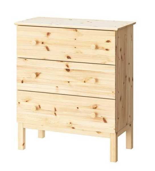 Комод IKEA Комод_TARVA_commode1_IKEA, 79x39x92 см, 3 ящ. купить c ...