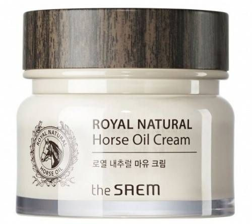 Крем для лица с лошадиным жиром The Saem Royal Natural Horse Oil Cream ...