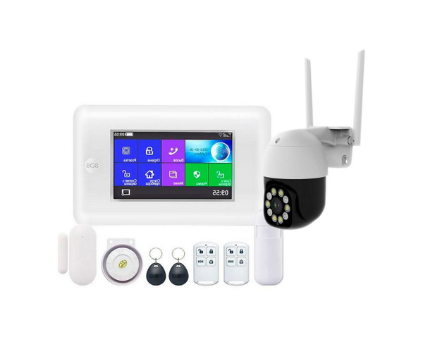 Комплект GSM/Wi-Fi сигнализация с уличной камерой видеонаблюдения ...