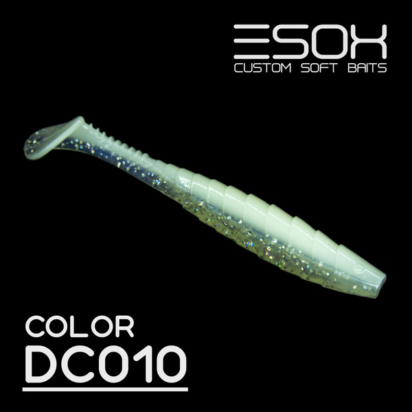 Мягкая приманка для рыбалки Esox GEKASA 4.4" 112 мм #DC010 (4 шт ...