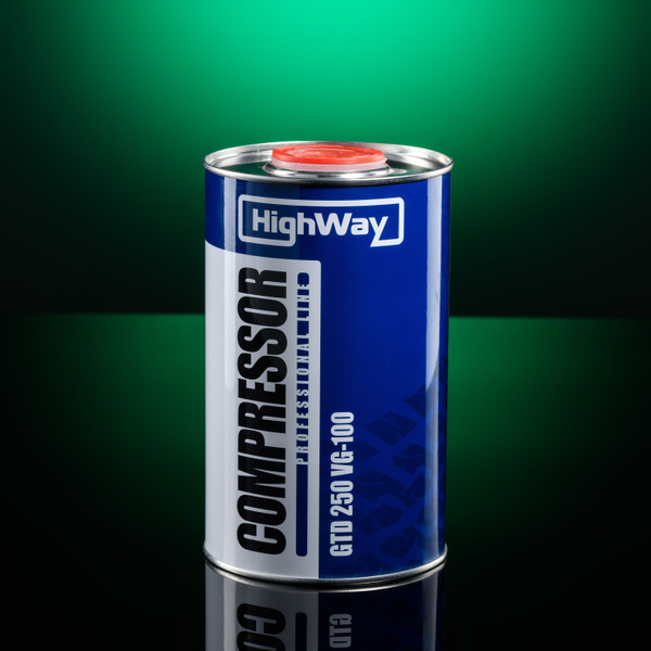 Масло для компрессоров HIGHWAY Compressor oil ISO VG 100 1л - купить по ...