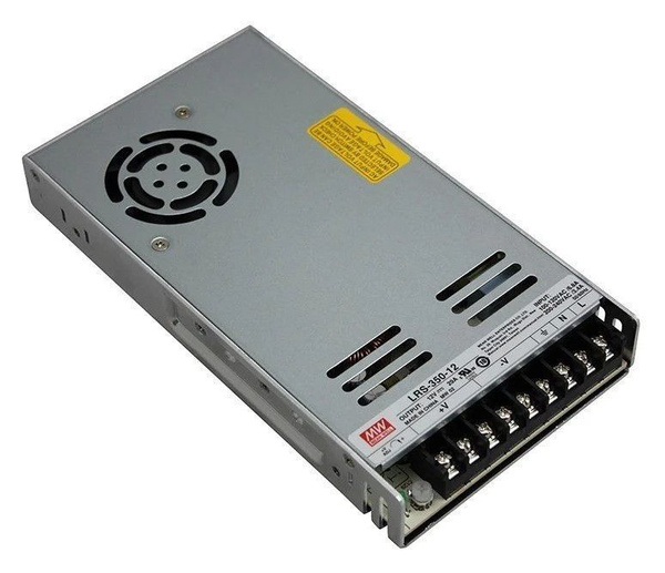 Корпусные изделия: LRS-350-12 MEAN WELL Блок питания AC-DC, 12В, 29А ...