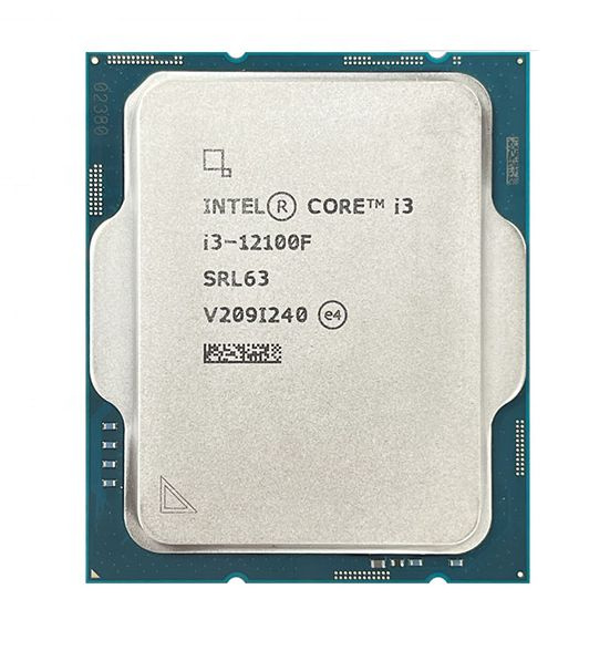 Процессор Core i3 12-го поколения, BOX (без кулера), 4 яд., 3.3 ГГц ...