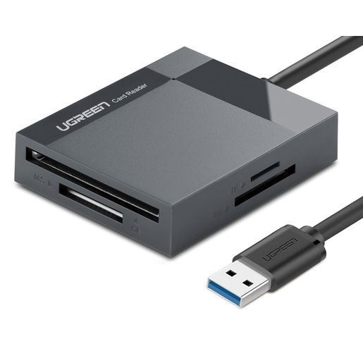 Кардридер UGREEN CR125 (30333) USB 3.0 All-in-One Card Reader. Длина 50 ... Кардридер UGREEN CR125 (30333) USB 3.0 All-in-One Card Reader. Длина 50 ...