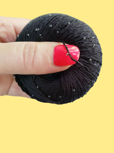 Пряжа Stellina Perline Lang Yarns,46%шелк,38%хлопок,16%бусины, цвет ...
