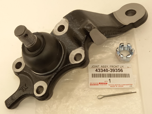 Шаровая опора передняя нижняя левая Toyota (Тойота), 43340-39356 ...