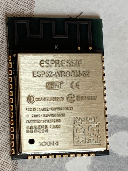 SMD модуль ESP32 4MB, WROOM-32, интерфейс Wi-Fi + Bluetooth - купить с ...