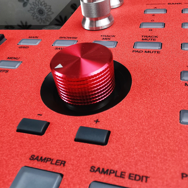 красный металлический кноб для Akai MPC One, Live1&2, touch, Force ...