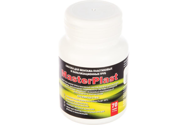 Смазка для канализационных труб MasterPlast ИС.130896 70 г - купить по доступным ценам в ...
