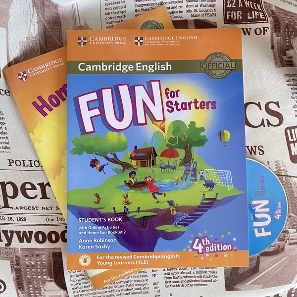 FUN FOR STARTERS Student's Book+CD+Fun Home Booklet, 4nd edition ...