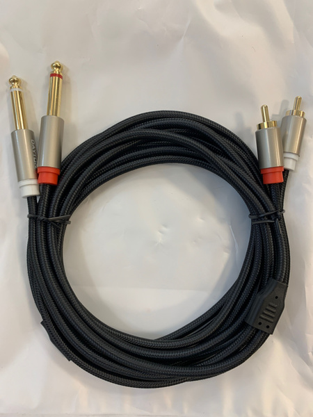 Кабель RCA, 6.3 мм Dayton Audio 2Jack6,3-2RCA - купить по низкой цене в ...