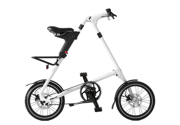 Складной велосипед Strida SD white - купить по выгодной цене в интернет-магазине OZON (1074668422)