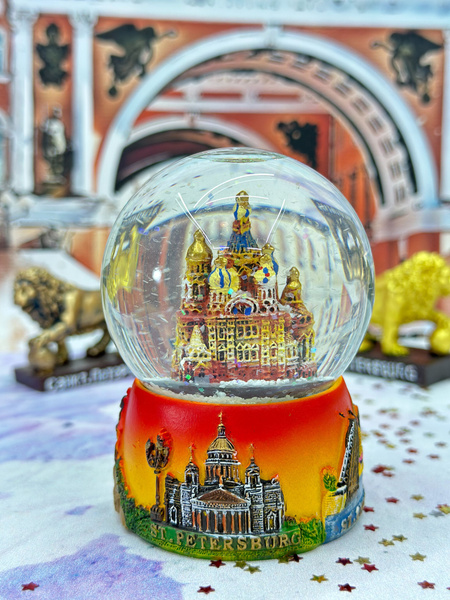 Снежный шар "Спас на Крови" Санкт-Петербург - купить Сувенир по ...