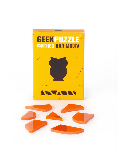 GEEK PUZZLE Сова (7 деталей) - купить с доставкой по выгодным ценам в ...