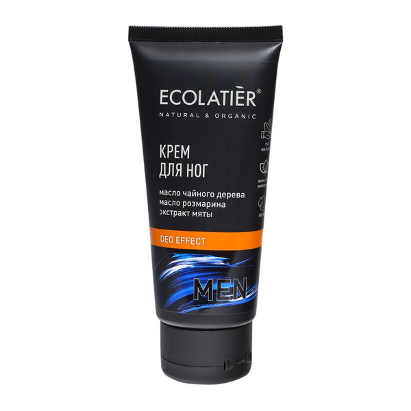 Крем для ног Ecolatier Men Deo Effect, 100 мл купить на OZON по низкой цене (1083689788)