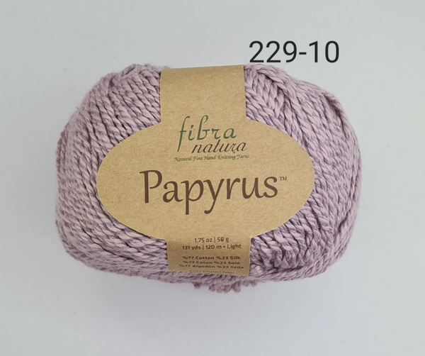 Пряжа Fibra Natura Papyrus /Фибра Натура Папирус/ цвет-229-10 ...