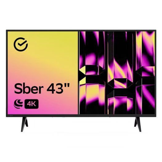 Sber Телевизор Телевизор Sber SDX-43U4010B 43" купить на OZON по низкой цене (1074151290)